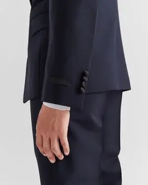 Prada Single-breasted Wool And Mohair Tuxedo