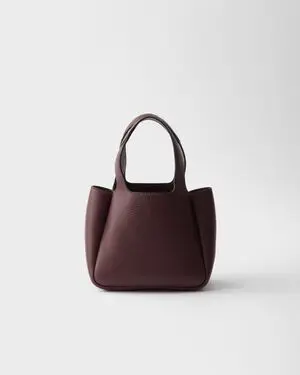 Prada Leather Top-handle Mini Bag