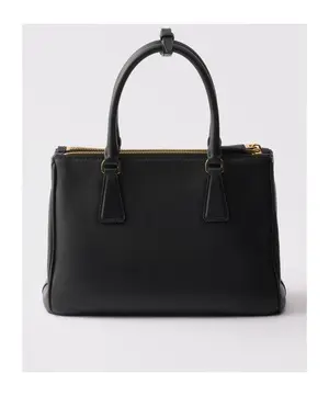 Prada Galleria Medium Leather Bag - Black