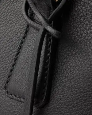 Prada Galleria Medium Leather Bag - Black