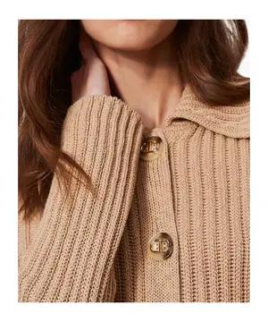 TWINSET Oval T Buttons Cardigan