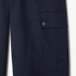 Burberry Cotton Blend Cargo Trousers