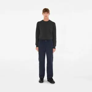 Burberry Cotton Blend Cargo Trousers