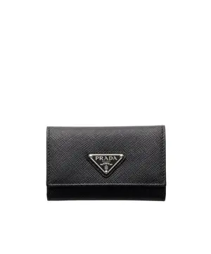 Prada Saffiano Leather Key Case