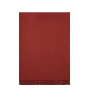 Loro Piana Unito Cashmere Blanket With Fringe