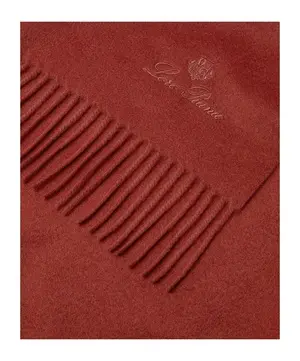 Loro Piana Unito Cashmere Blanket With Fringe
