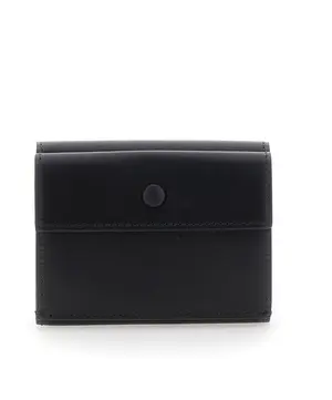Acne Studios Logo Detailed Trifold Wallet