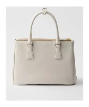 Prada Galleria Medium Leather Bag - White