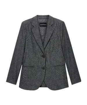 Emporio Armani Signature Capsule Check Flannel Blazer