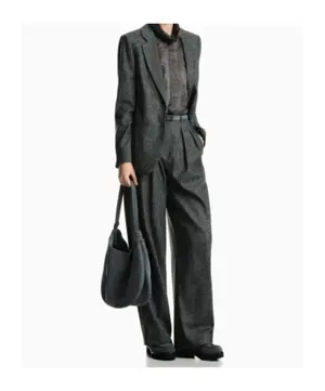 Emporio Armani Signature Capsule Check Flannel Blazer