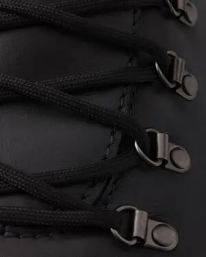 Prada Brixxen Leather Lace-up Ankle Boots