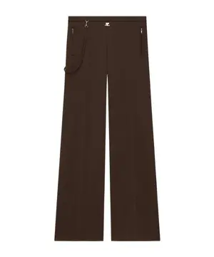 COURREGES Courrèges Baggy Tracksuit Pants Chocolate