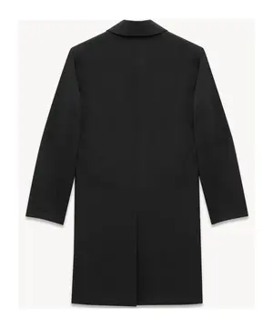 Saint Laurent Mackintosh Coat In Water-repellant Canvas