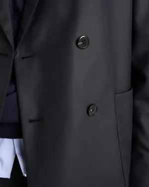 Prada Double-breasted Silk Jacket
