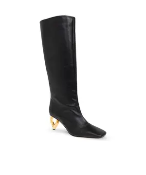 J.W.ANDERSON Chain Heel 75mm Leather Boots