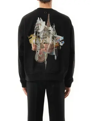 WOOYOUNGMI City Graphic Sweatshirt