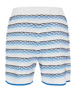 Casablanca Logo Patch Knit Shorts