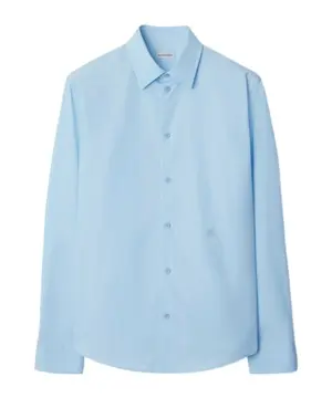 Burberry Slim Fit Ekd-embroidered Formal Shirt