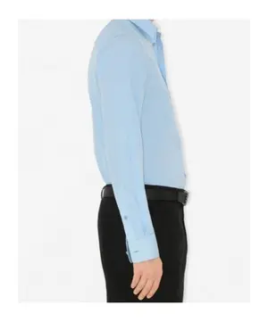 Burberry Slim Fit Ekd-embroidered Formal Shirt