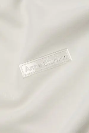 Acne Studios Logo-plaque T-shirt - Ice White