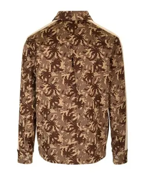 Palm Angels Truck Camouflage Printed Shirt