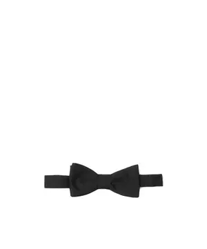 Burberry Silk Bow Tie - Black