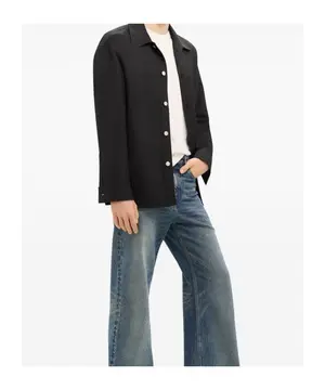 COURREGES Courrèges Retro Twill Oversized Shirt