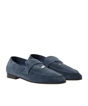 Loro Piana Joan Loafer - Aegean Wave