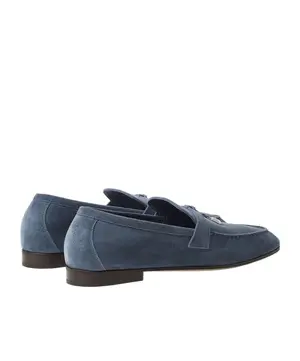 Loro Piana Joan Loafer - Aegean Wave