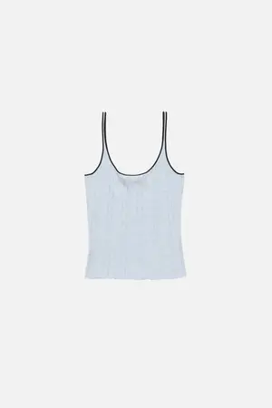 Acne Studios Silk Knit Tank Top
