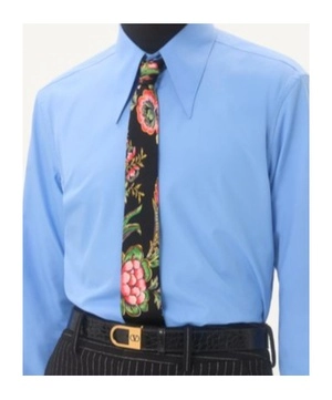 Valentino Garavani Floral-pattern Silk Tie