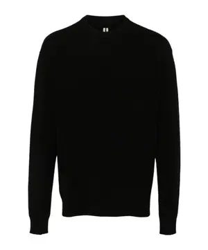 Rick Owens Drop-shoulder Ribbed Jumper