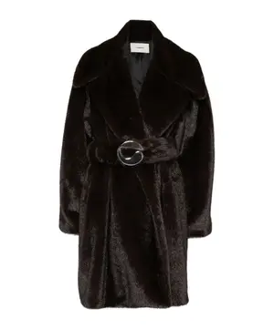 Coperni Belted Coat - Black