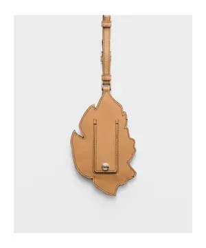 Prada Saffiano Leather Name Tag