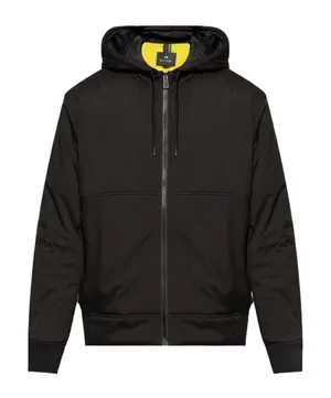 Paul Smith Padded Hooded Jacket With Rope Detail
