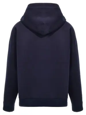 Miu Miu Embroidered Logo Zip-up Hooded Jacket