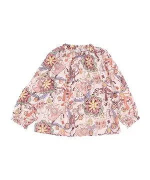 IL GUFO Printed Blouse