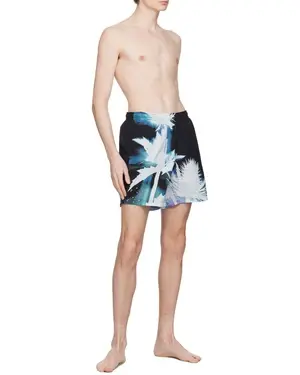 Alexander McQueen Graphic Printed Swim Shorts