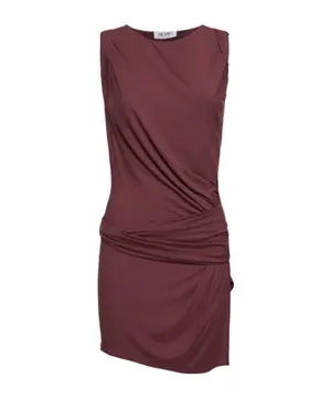 Attico Draped Sleeveless Dress