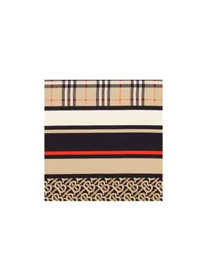 Burberry Check Printed Scarf