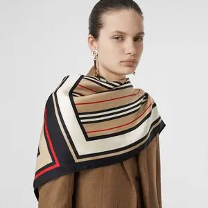Burberry Check Printed Scarf