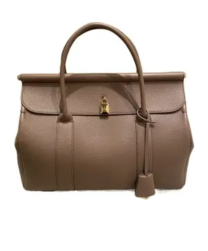 Loro Piana Logo Details Handbag - Fossil