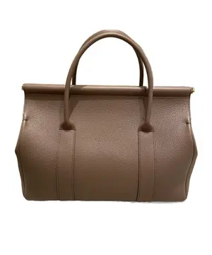Loro Piana Logo Details Handbag - Fossil