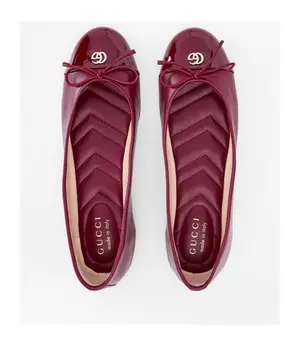 Gucci Logo Ballet Shoes