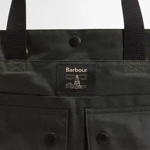 Barbour Waxed Tote Bag