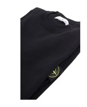 Stone Island Logo Patch Crewneck Jumper