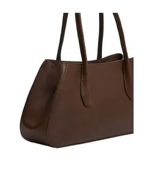 THE ROW Alger Saddle Leather Shoulder Bag