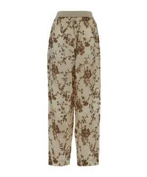 UMA WANG Palmer Tapered-leg Trousers - Nude