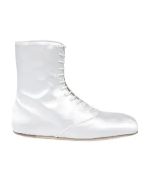 ANN DEMEULEMEESTER Lace-up Satin Boots