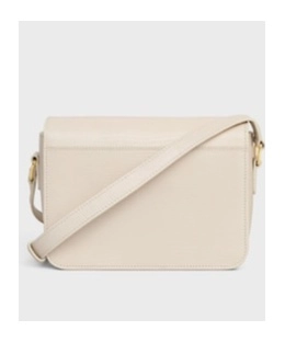 Celine Teen Triomphe Bag In Lizard - Beige